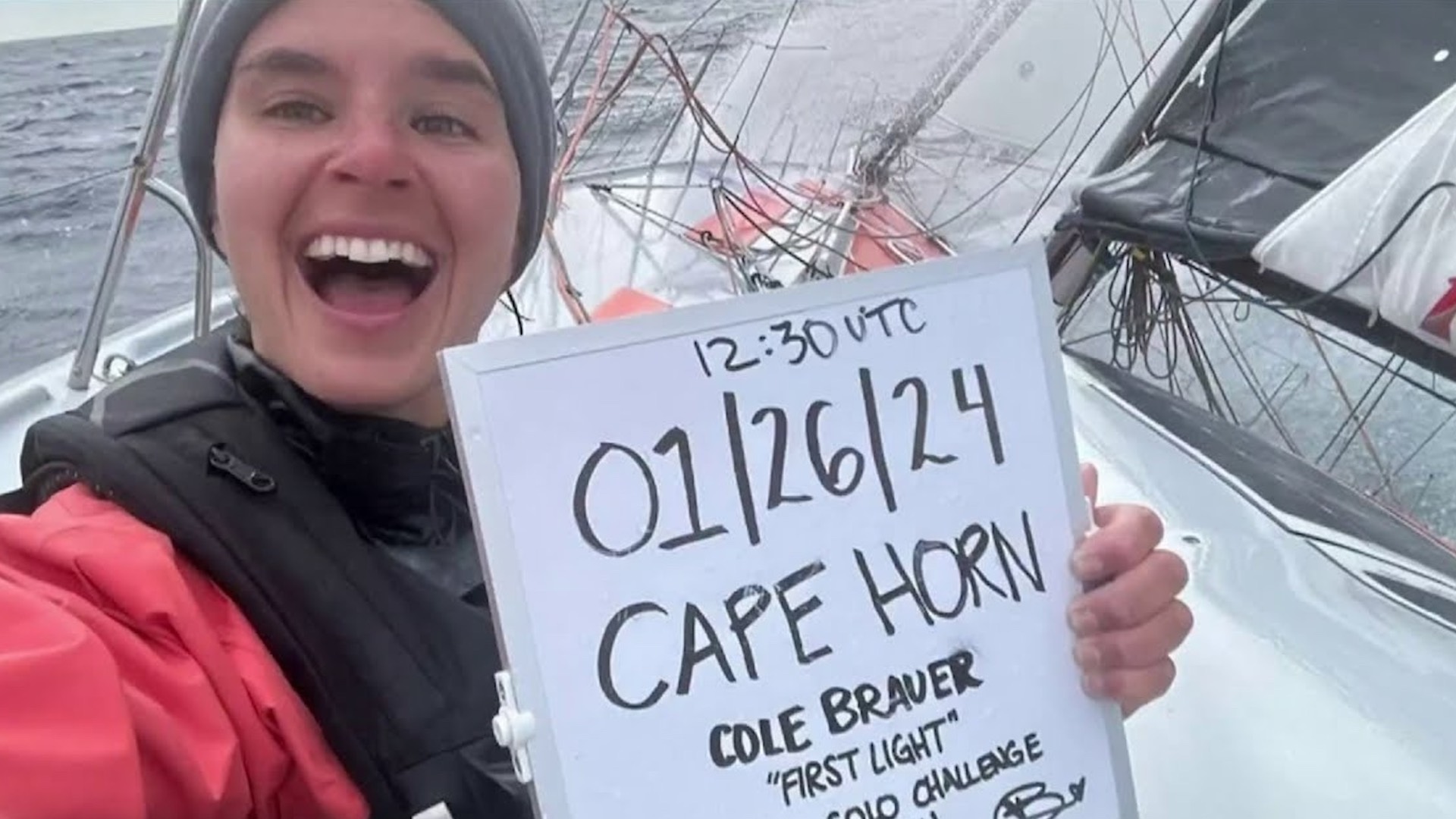 Cole Brauer första amerikanska kvinnan runt jorden - Skippo