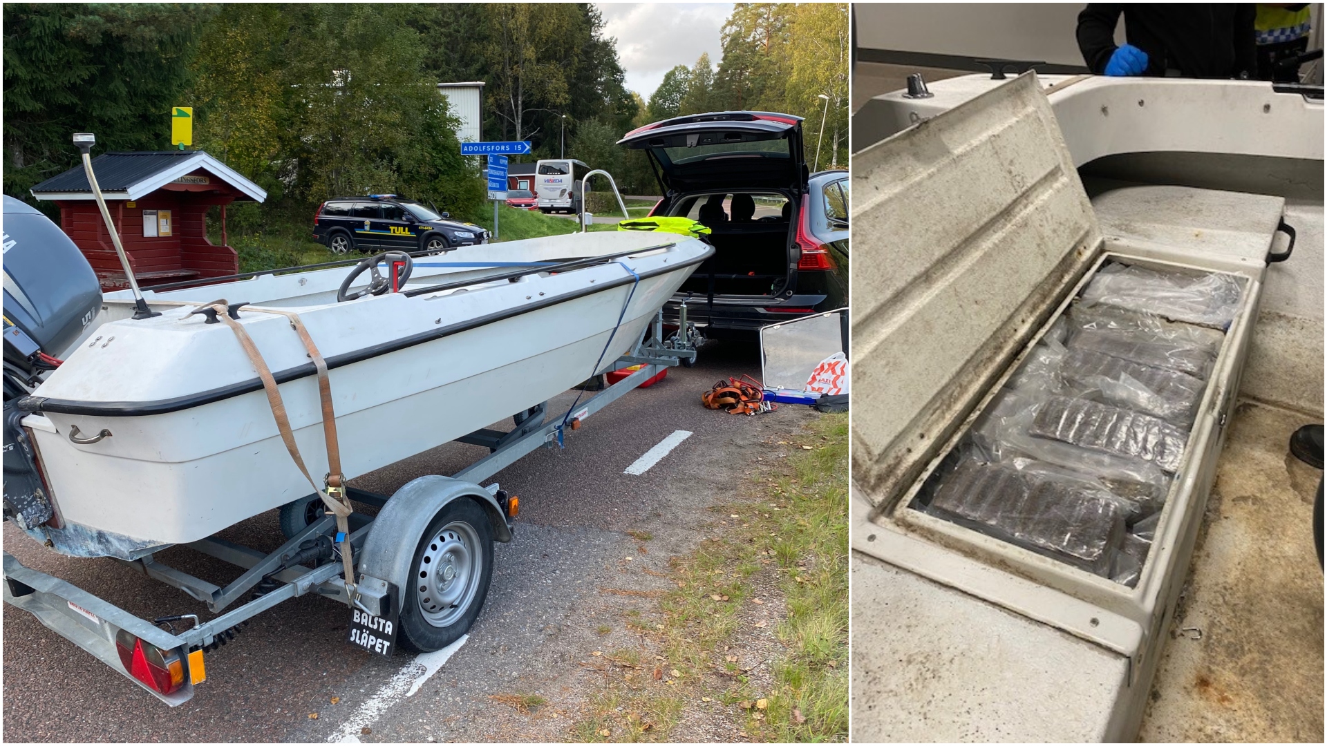 Fritidsbåt fullpackad med knark – så gick tullens jättebeslag till - Skippo