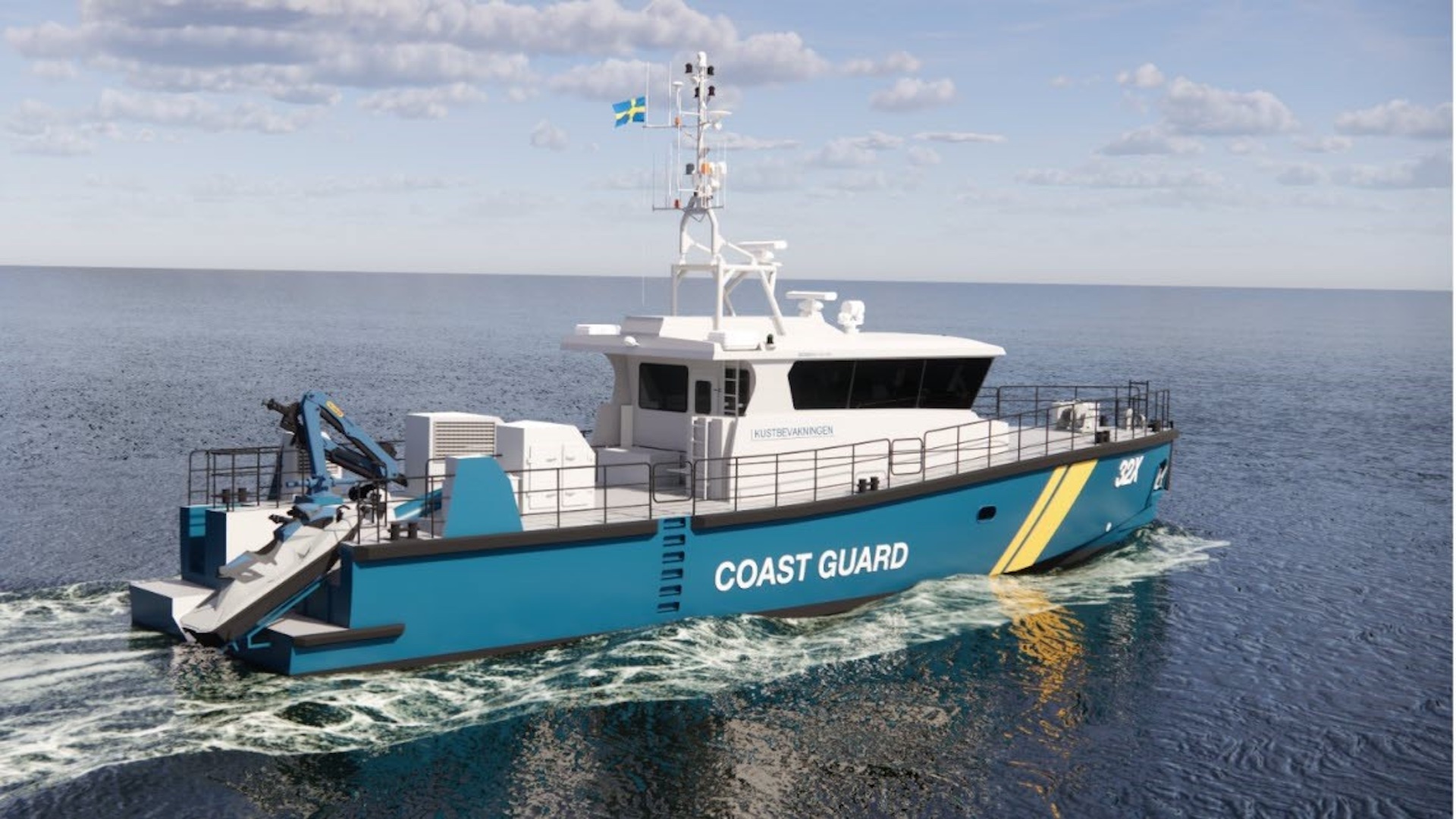 Byggstart för Kustbevakningens nya båtar i kolfiber - Skippo